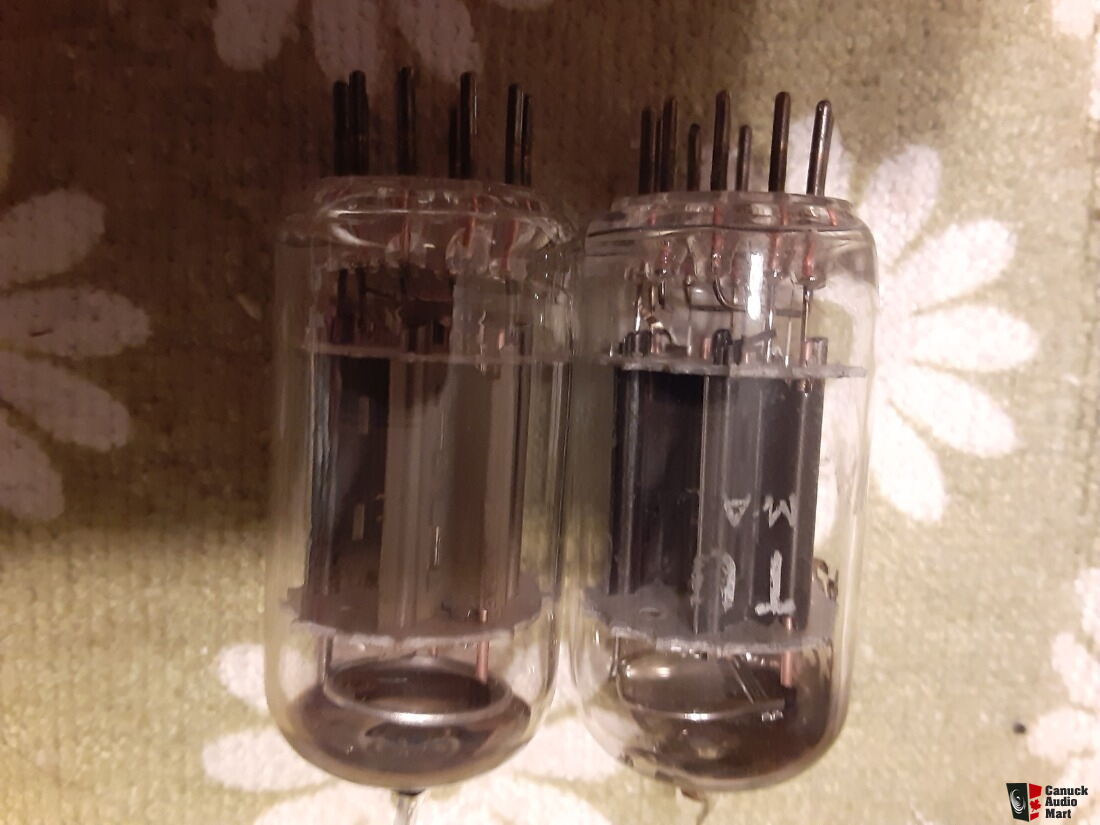 Matched Pair Tung-Sol 5687 Vacuum Tubes Valves For Sale - Canuck Audio Mart