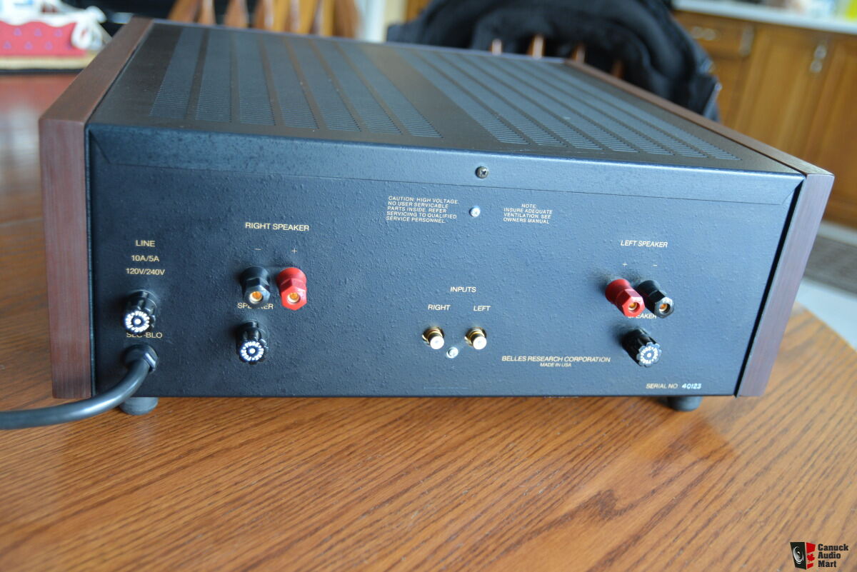 Belles 400 Power Amplifier Photo #3127535 - Canuck Audio Mart