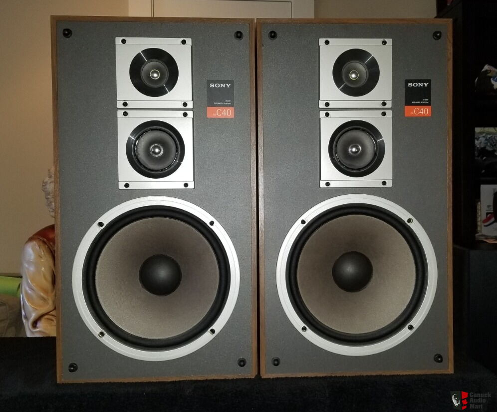 Sony SS-C40 speakers For Sale - Canuck Audio Mart