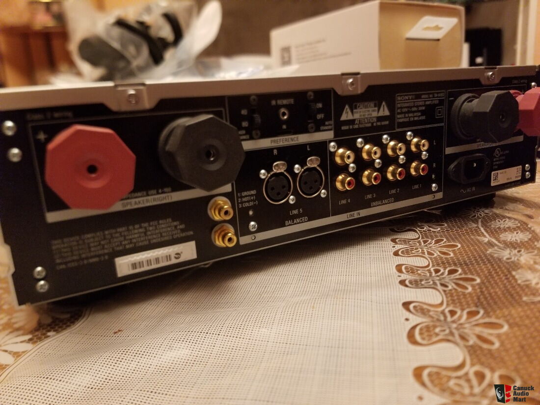 Sony TA-A1ES Hi-Res Hi-End Audio Amplifier Preout Class A Photo ...