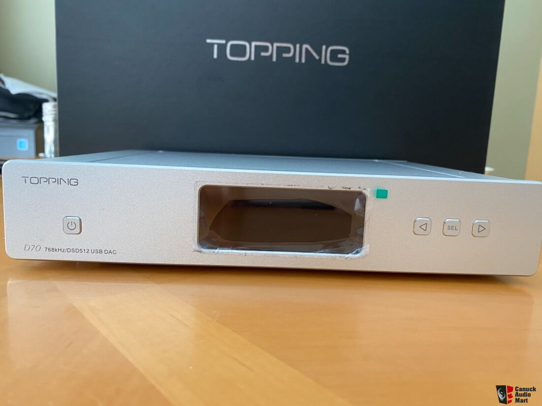 Topping D70 Bluetooth Silver For Sale - Canuck Audio Mart