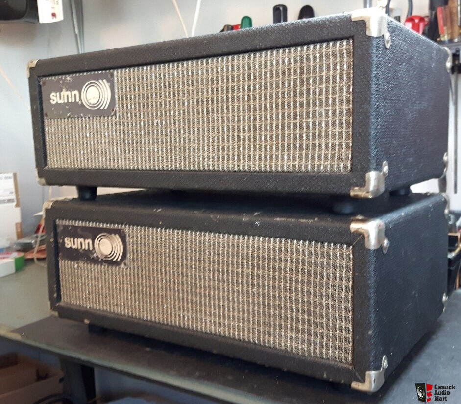 Vintage Sunn Concert Horns [ SOLD Photo #3133687 - Canuck Audio Mart