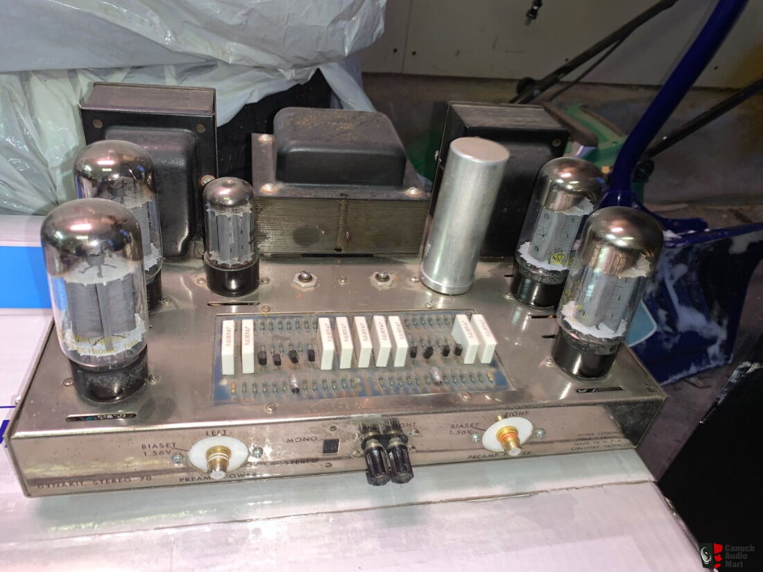 Dynaco Stereo 70 (ST70) tube amplifier - With Assembly manual Photo ...