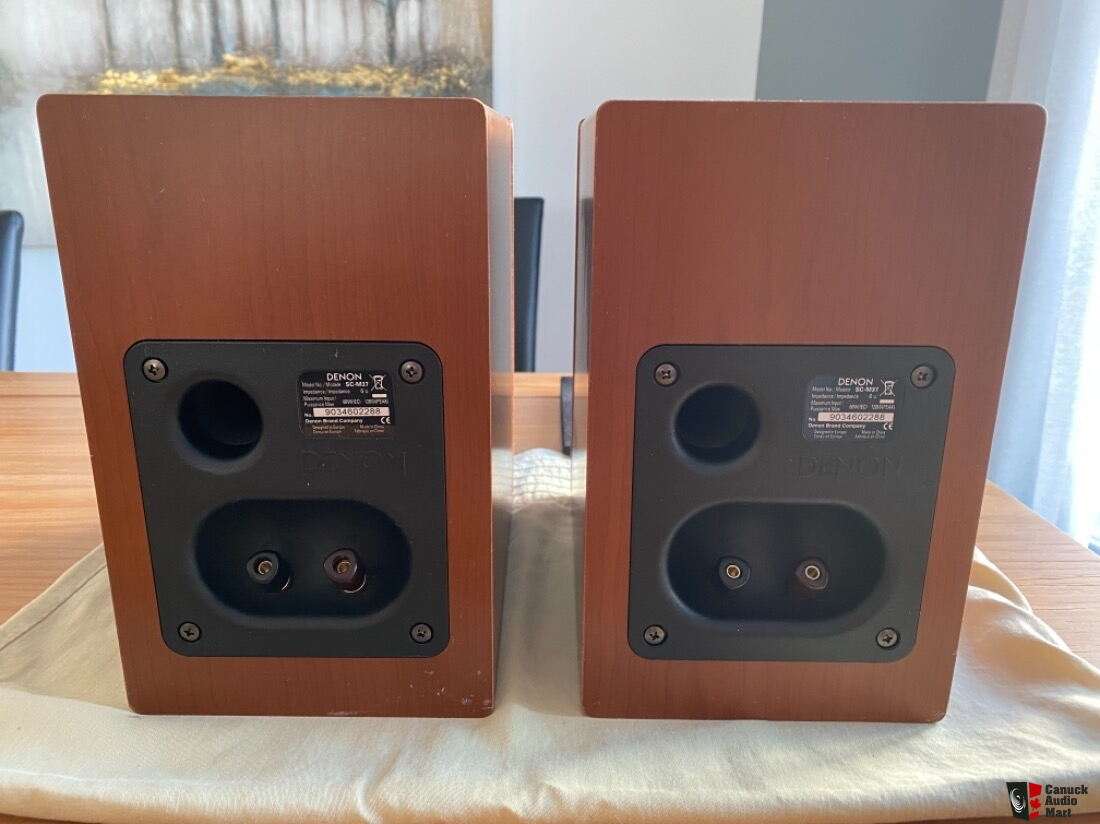 Denon sc-m37 bookshelf speakers pair Photo #3136054 - UK Audio Mart