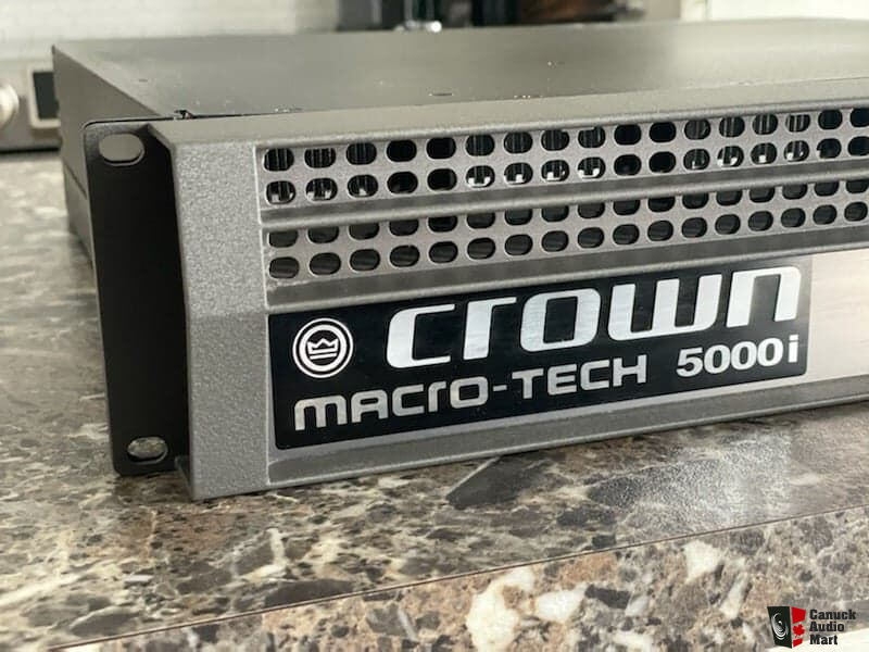 Crown Macro-Tech 5000i Power Amplifier Photo #3140227 - Canuck Audio Mart