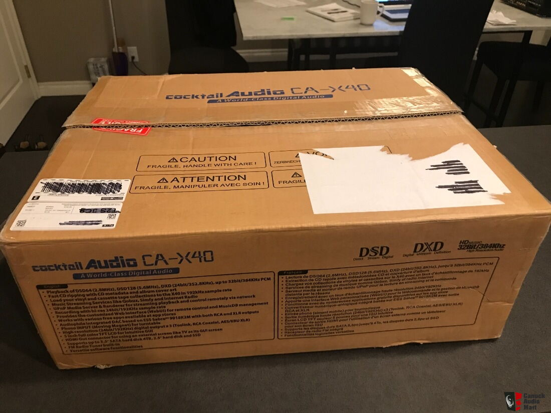 Cocktail Audio X40 High-res digital DSD DXD Audio DAC, Music Server ...