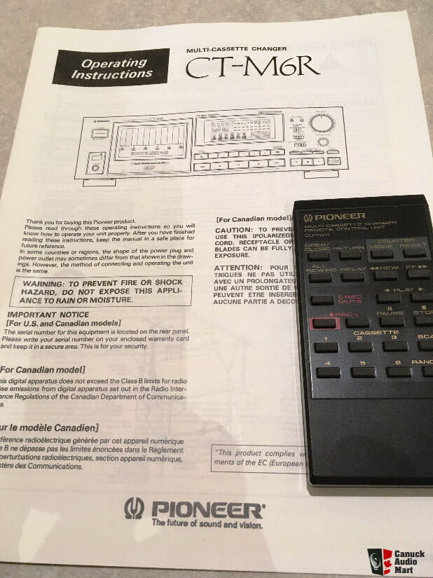 Pioneer Multi-Cassette Changer Photo #3141228 - UK Audio Mart