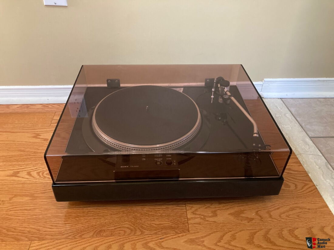 Sony TTS-8000 high end turntable with Audiocraft AC-400C 12" long ...