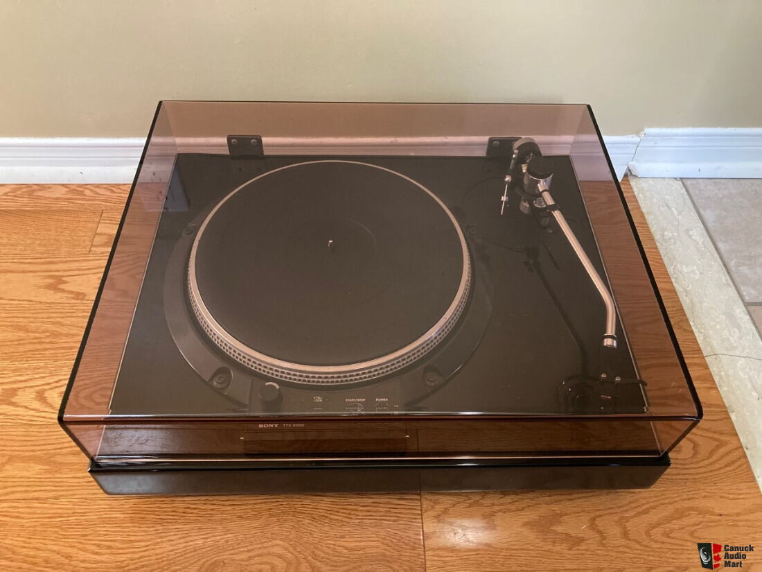 Sony TTS-8000 high end turntable with Audiocraft AC-400C 12" long ...