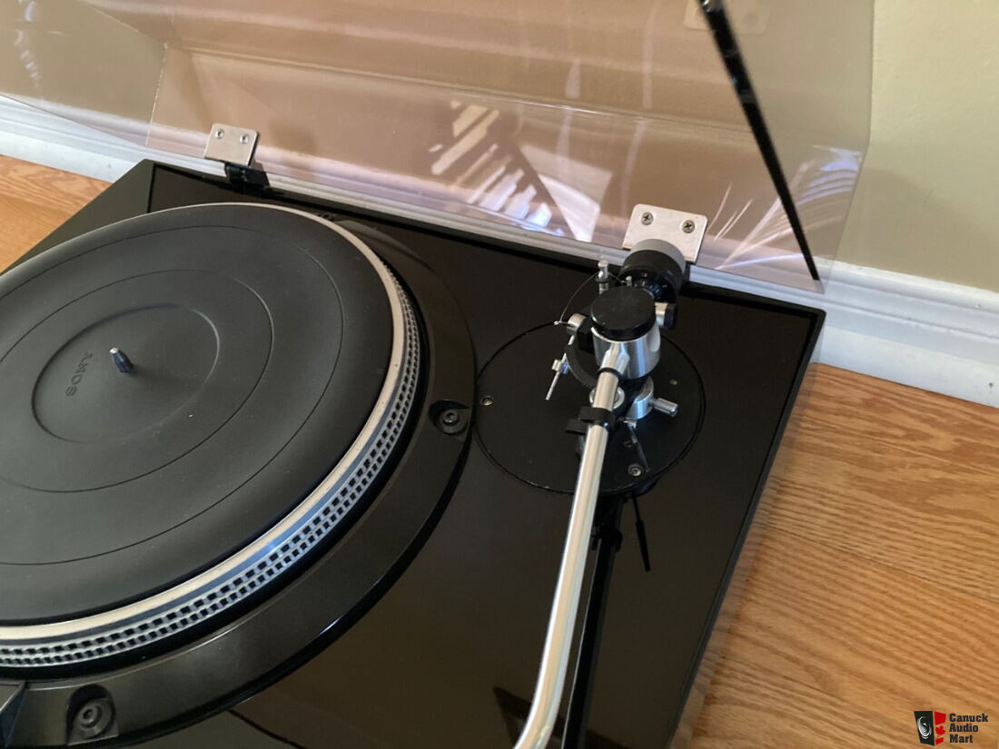 Sony TTS-8000 high end turntable with Audiocraft AC-400C 12" long ...