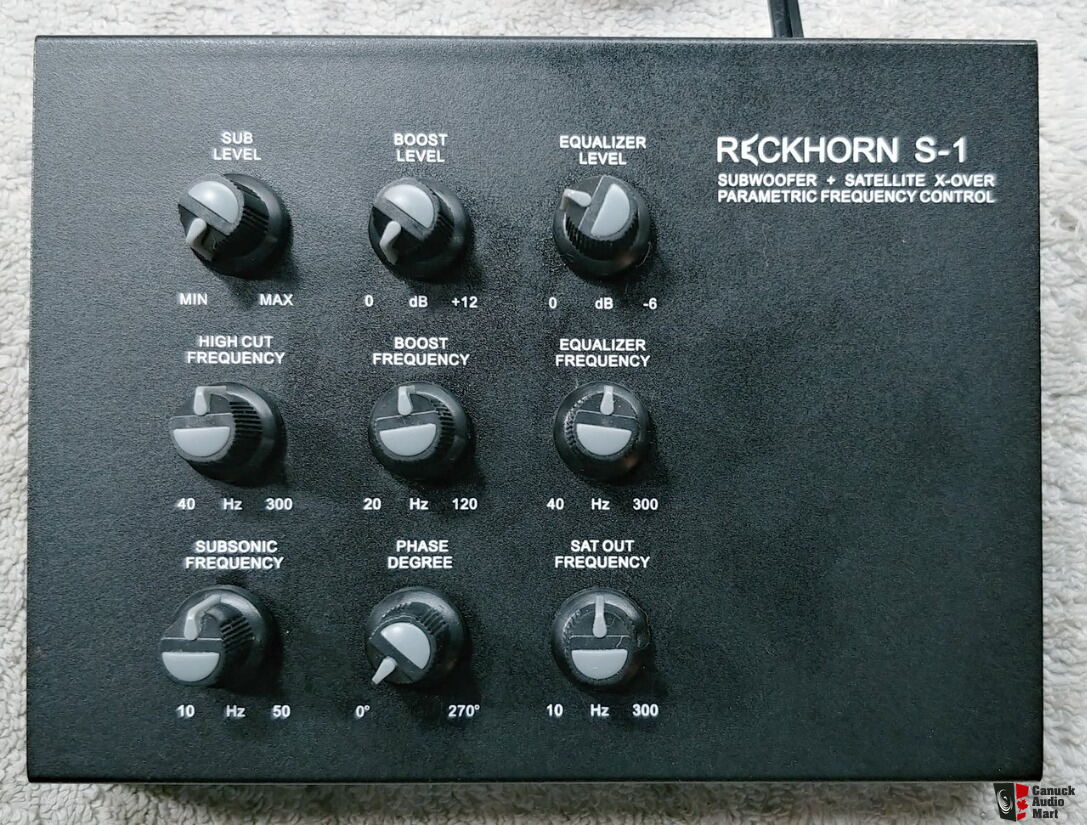 Reckhorn S1 Crossover - 120 Volt! Photo #3144021 - UK Audio Mart