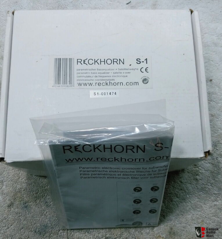 Reckhorn S1 Crossover - 120 Volt! Photo #3144021 - UK Audio Mart