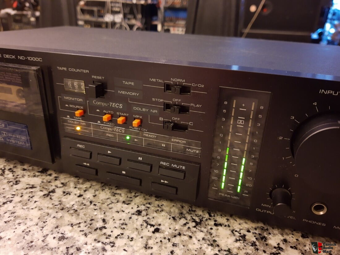 Nikko ND1000C Stereo 3-Head Cassette Deck Photo #3144427 - Canuck Audio ...