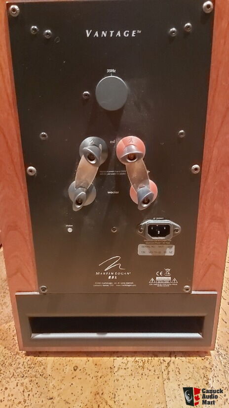 Martin Logan Vantage in cherry finish Photo #3147400 - Canuck Audio Mart
