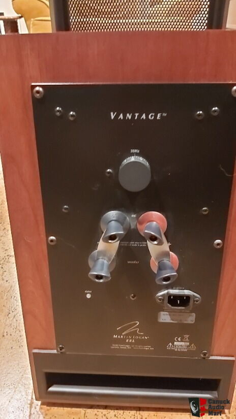Martin Logan Vantage in cherry finish Photo #3147400 - Canuck Audio Mart