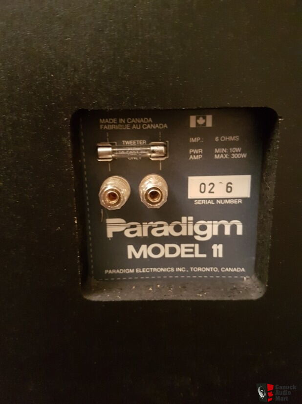 Paradigm Model 11