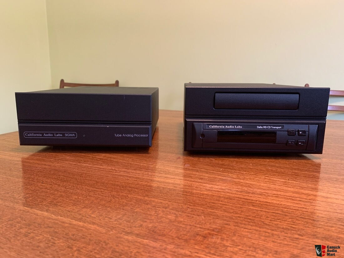 California Audio Labs Delta - Sigma Transport and DAC - Tube Output ...