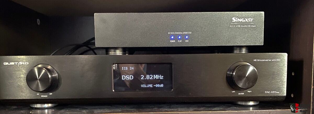 Gustard x20 Pro DSD DAC & Singxer SU-1 DDC Combo Photo #3150052 - US ...
