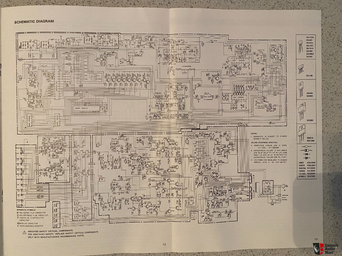 Vintage (1981) NIKKO-NR-700 STEREO Receiver with MANUAL & SCHEMATIC ...