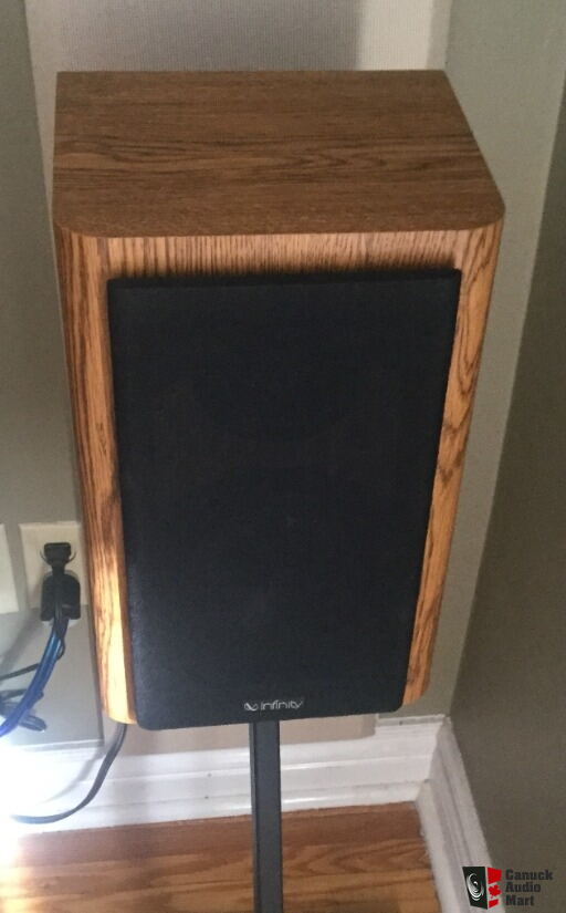Vintage Infinity RS 2000 Bookshelf Speakers- Refoamed and Recapped in ...