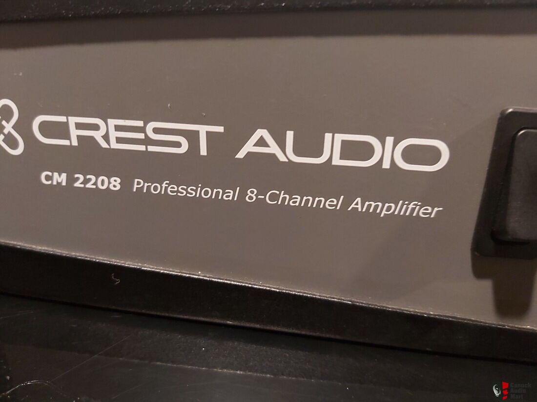 Crest Audio CM2208 made by Peavy D-Class Photo #3159149 - Aussie Audio Mart