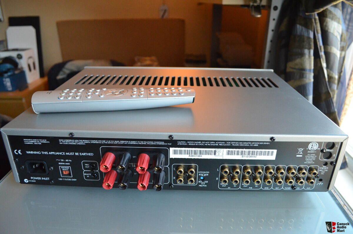 Arcam FMJ A38 FMJ A-38 Integrated Stereo Amplifier (Silver) one of the ...
