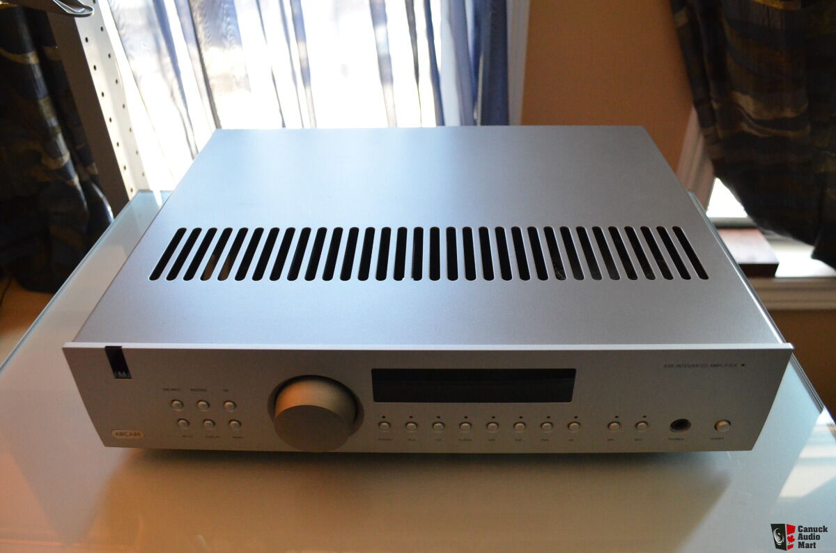 Arcam FMJ A38 FMJ A-38 Integrated Stereo Amplifier (Silver) one of the ...