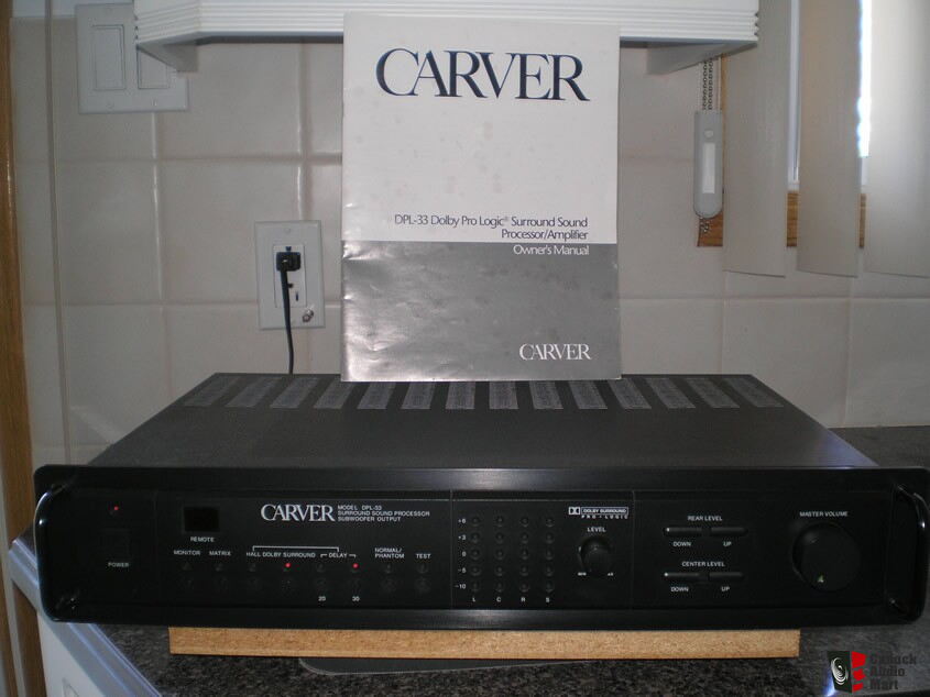Carver DPL-33 Dolby Pro-Logic Surround Sound Processor Photo #316563 ...