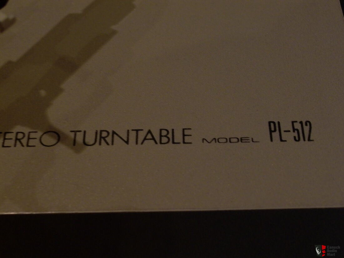 Pioneer PL-512 manual turntable Photo #3163501 - Canuck Audio Mart