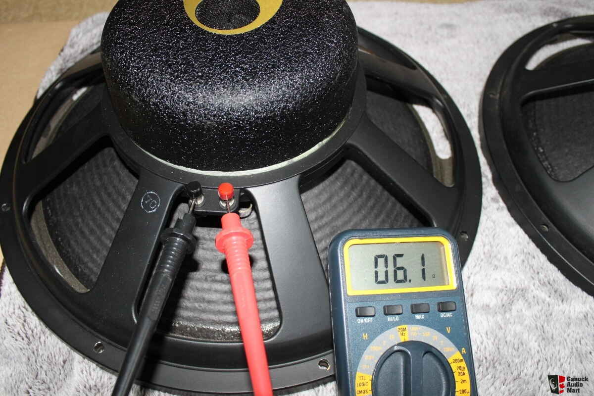 JBL 136A low frequency drivers (15 inch woofers) Original cones Photo ...