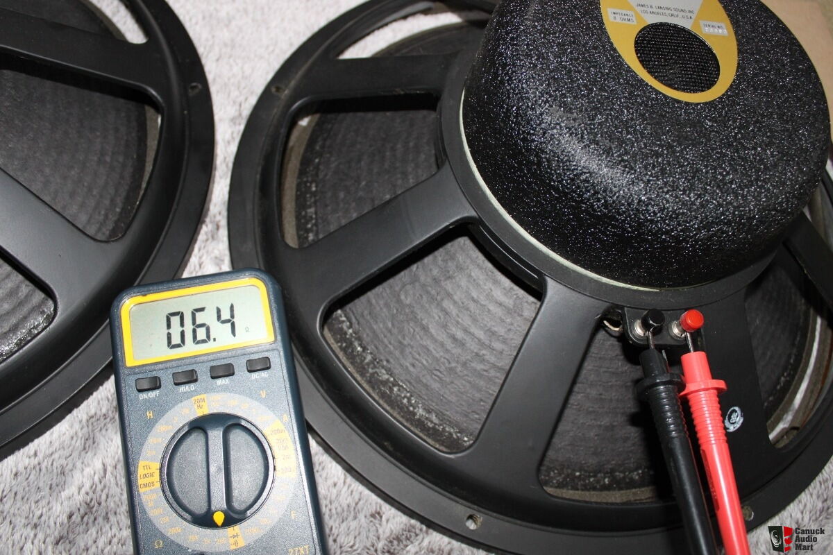 JBL 136A low frequency drivers (15 inch woofers) Original cones Photo ...
