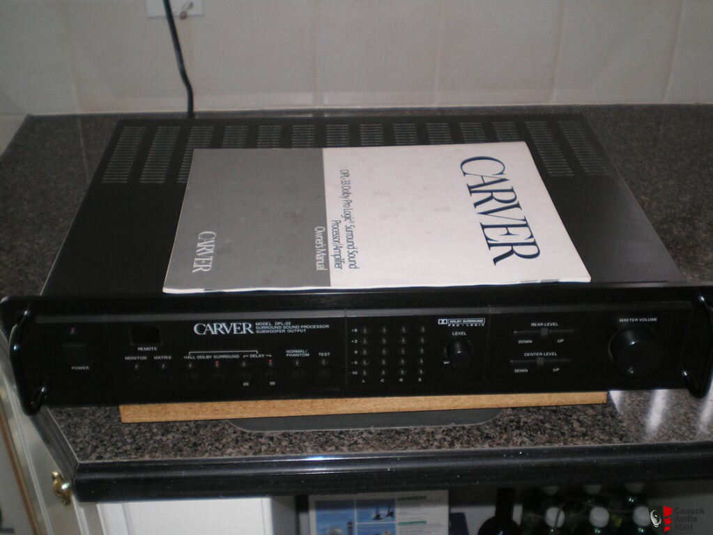 Carver DPL-33 Dolby Pro-Logic Surround Sound Processor Photo #316558 ...
