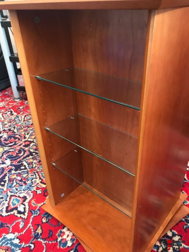 Quadraspire Swivelling CD TOWER,Shelf/Stand,Made in U.K, CAPACITY for ...