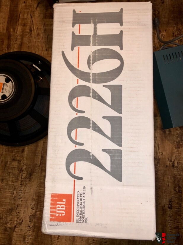 1 Open & 1 BNIB! PAIR: JBL 2226H 15" Driver Woofer Subwoofer best model ...