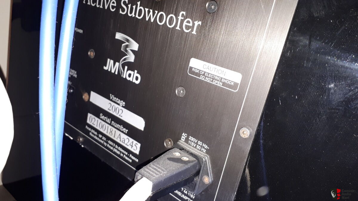 JM Lab utopia active subwoofer Photo #3167532 - Canuck Audio Mart