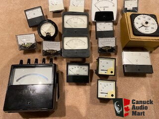 AC and DC voltage and amperage meters and 12V/24Vdc and 120Vac fans for ...