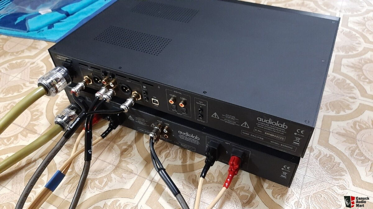 Audiolab 8200DQ Preamp/DAC and 8200P Amp Photo #3168383 - UK Audio Mart