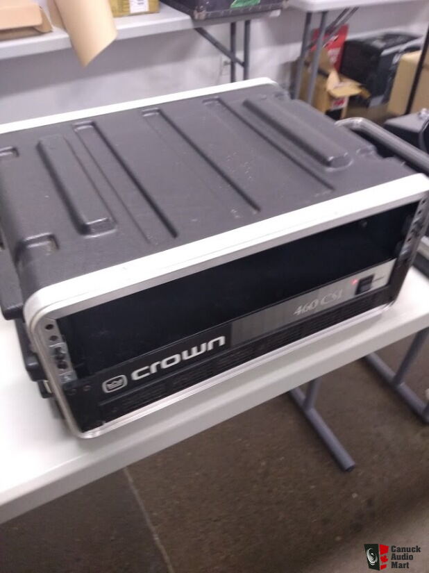Crown 460 CSL 200w Multi-channel Audio Power Amplifier Photo #3175921 ...
