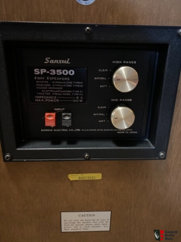 Sansui SP-3500 vintage speakers. Super condition Photo #3176925 - UK ...