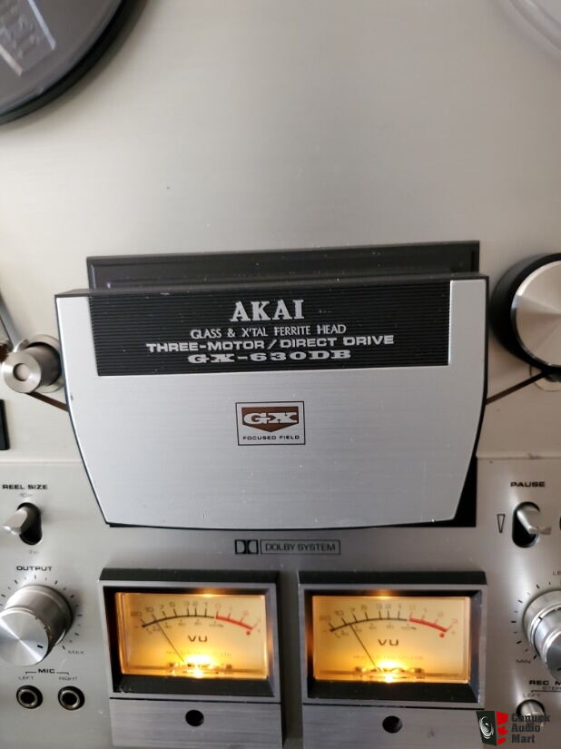 AKAI-GX630DB/Reel to Reel tape recorder/fully tested/Glass & X'Tal ...