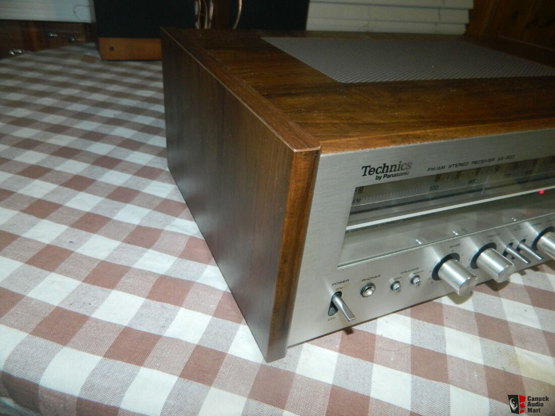 Technics SA-300 Stereo Separate Amplifier & AM/FM Radio Vintage With ...