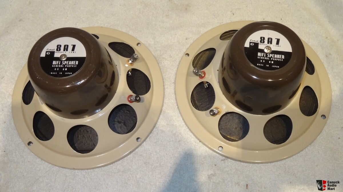 Coral 8A7 8 inches full range speakers Photo #3185430 - UK Audio Mart