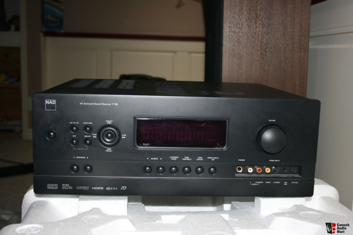 NAD T765 AV Surround Sound Receiver For Sale Canuck Audio Mart