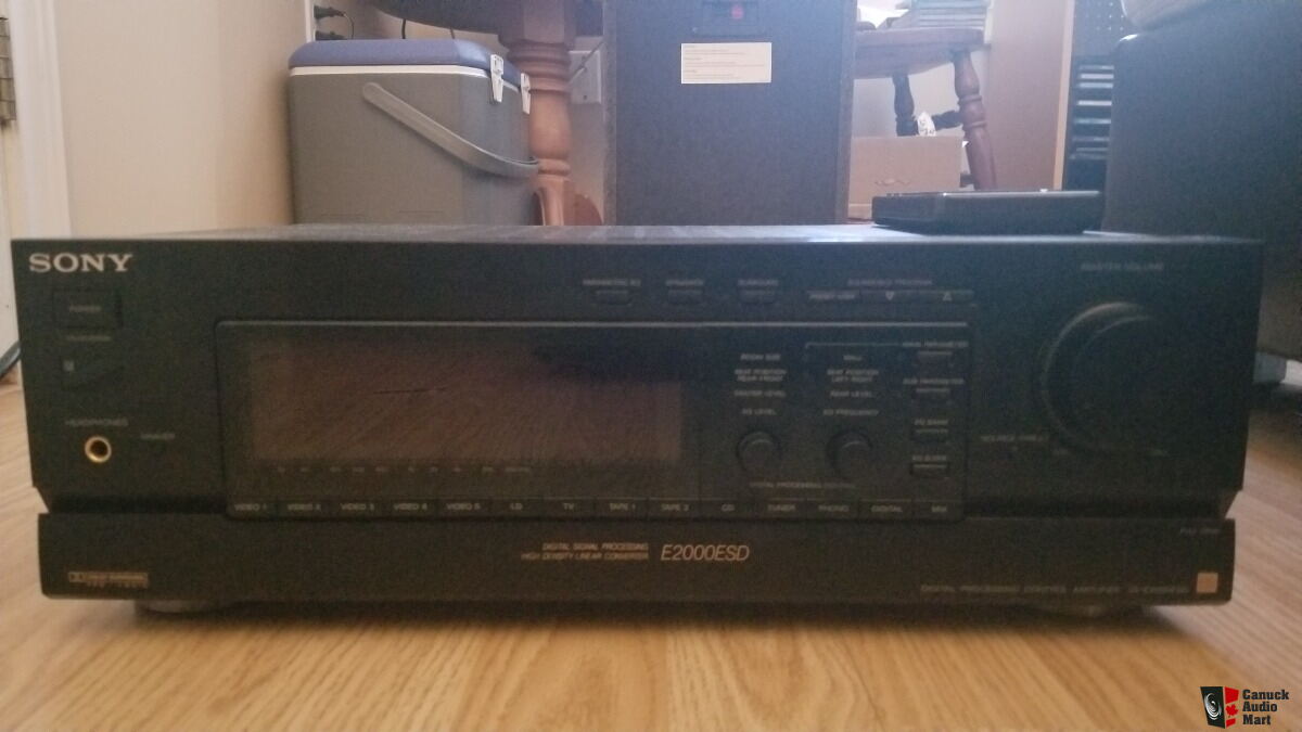 Sony TA-E2000ESD Digital Control Surround Preamplifier Photo #3187650 ...