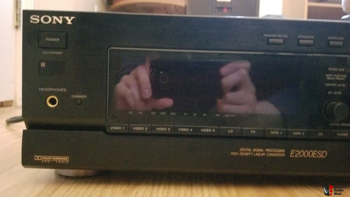 Sony TA-E2000ESD Digital Control Surround Preamplifier Photo #3187650 ...