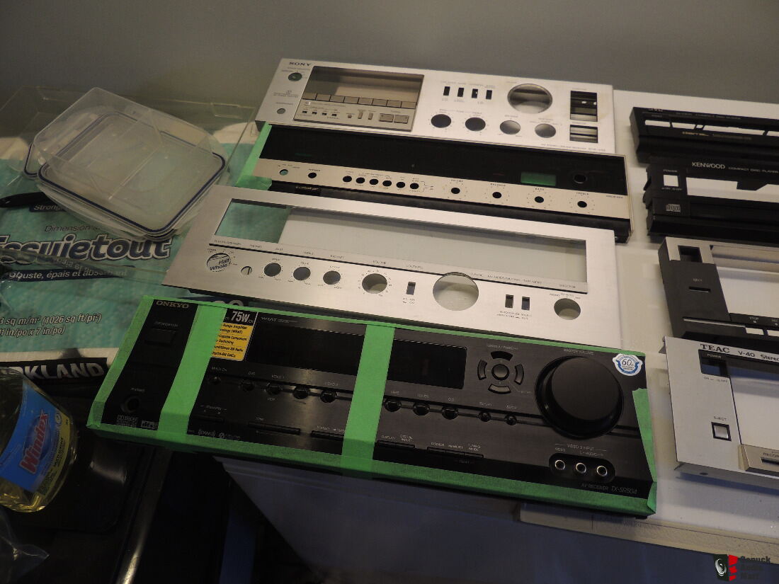 Assorted Replacement Front Faceplates - VG condition d up ~ Onkyo ...