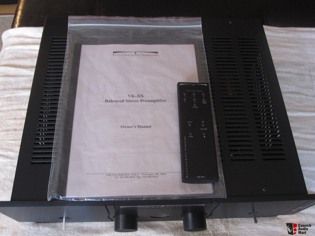 Bat Balanced Audio VK-3iX Tube Pre Amp Photo #318892 - Canuck Audio Mart