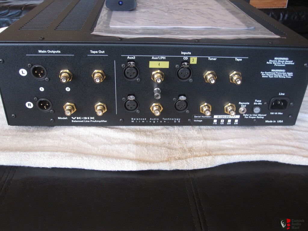 Bat Balanced Audio VK-3iX Tube Pre Amp Photo #318892 - Canuck Audio Mart