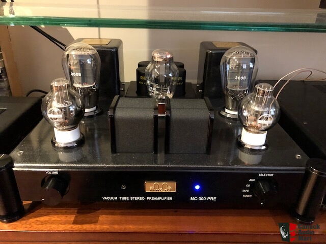 MEIXING Ming Da model MC-300 PRE featuring 300B tubes used in this tube ...