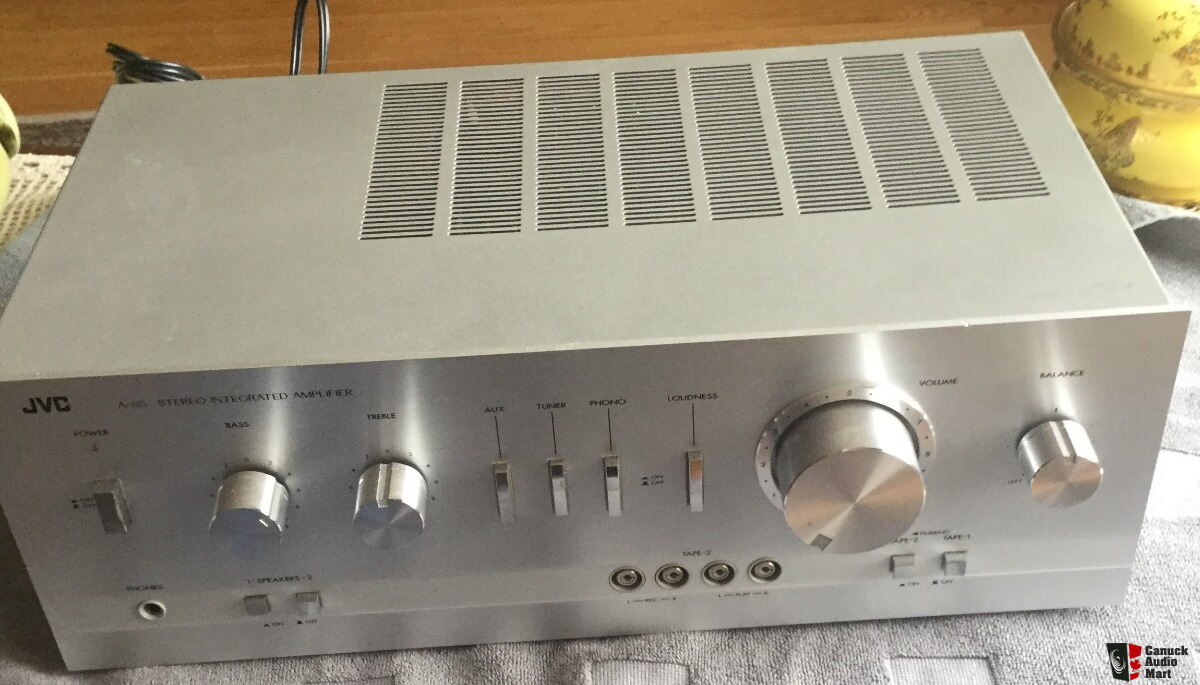 Gorgeous JVC A-S5 Silver Faced Integrated Amp-Serviced and FREE Hitachi ...